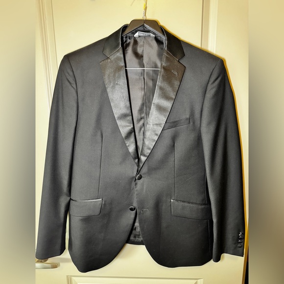 Lineage | Suits & Blazers | Lineage Black Slim Fit Tuxedo | Poshmark